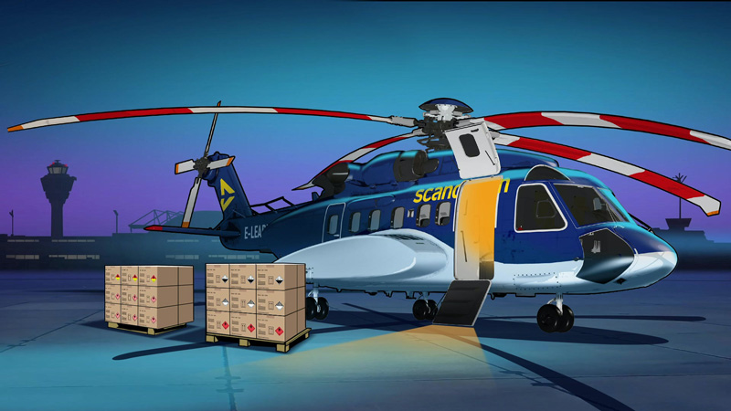 Dangerous Goods (DG) Carry - Helicopter Training Course | Scandlearn